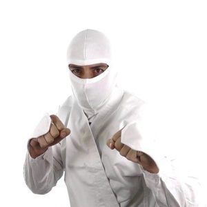14oz White Ninja Uniform | Free 2-Day Shipping - Kage Ninja Gear